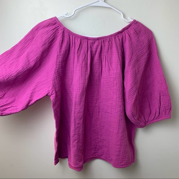 Universal Thread | Tops | Universal Thread Fusia Pink Blouse | Poshmark